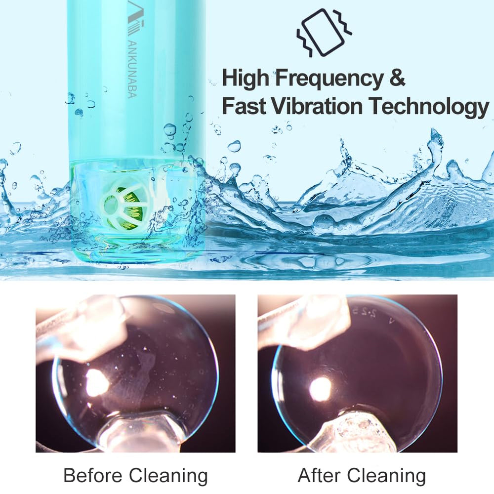 ANKUNABA Portable USB-Charged Contact Lens Cleaner – Automatic Vibrati ...