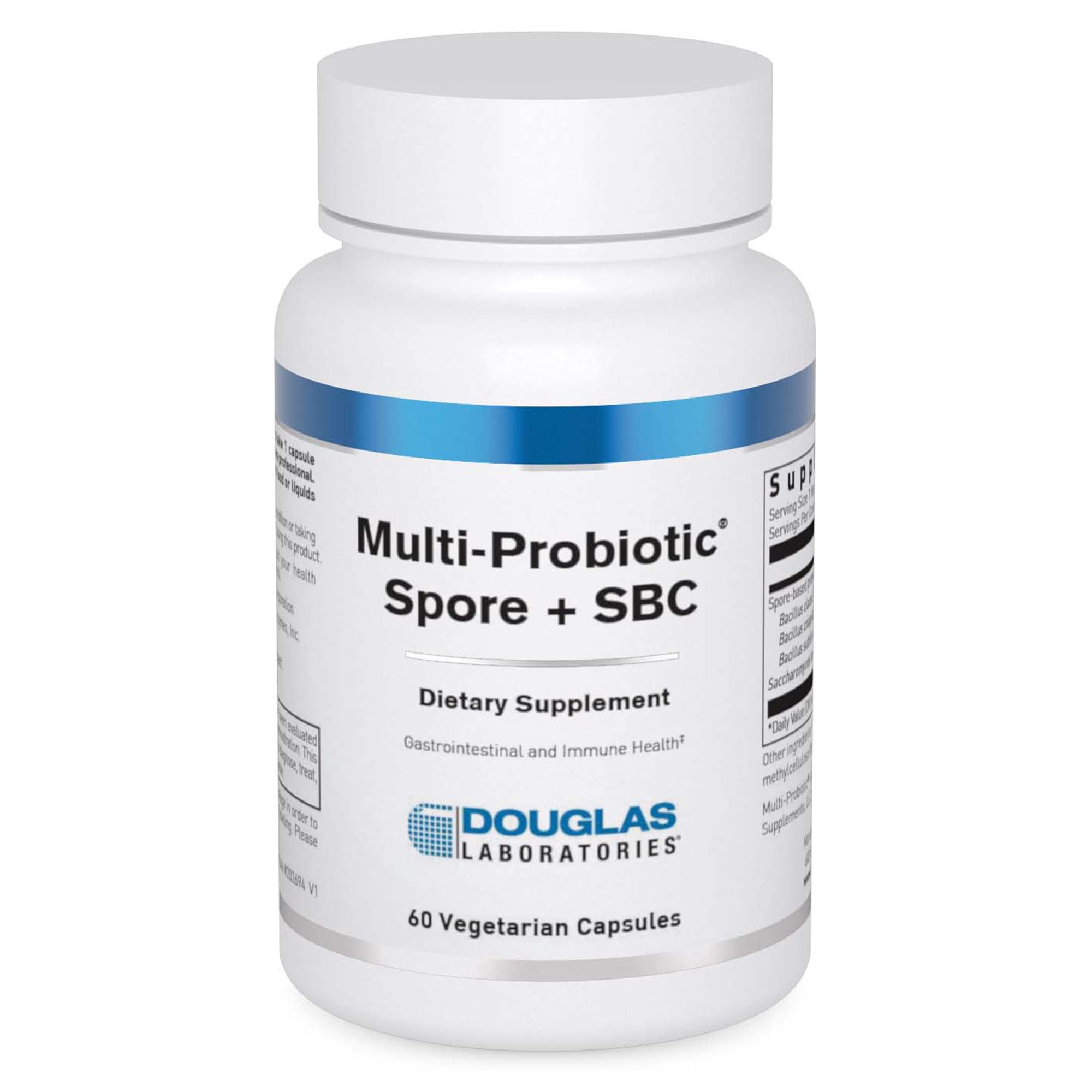 Douglas Laboratories Multi-Probiotic Spore + SBC – GI & Immune Support ...
