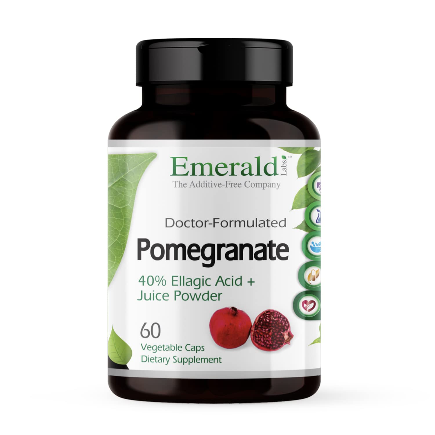 Emerald Labs Pomegranate Extract - 60 Vegetable Capsules (30-Day Suppl ...