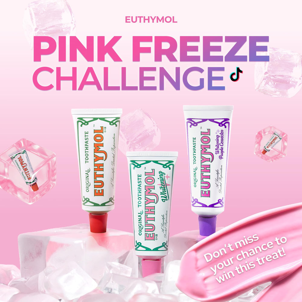 EUTHYMOL Original Pink Toothpaste – Fluoride-Free, Sensitive Teeth & G ...