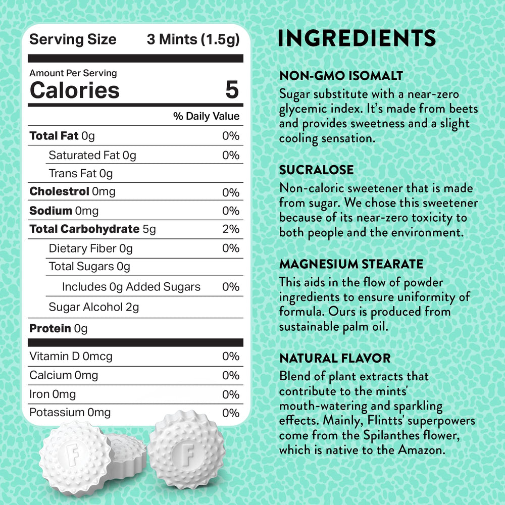 Flintts Mints Full House – Sugar Free Dry Mouth Mints for Fresh Breath ...