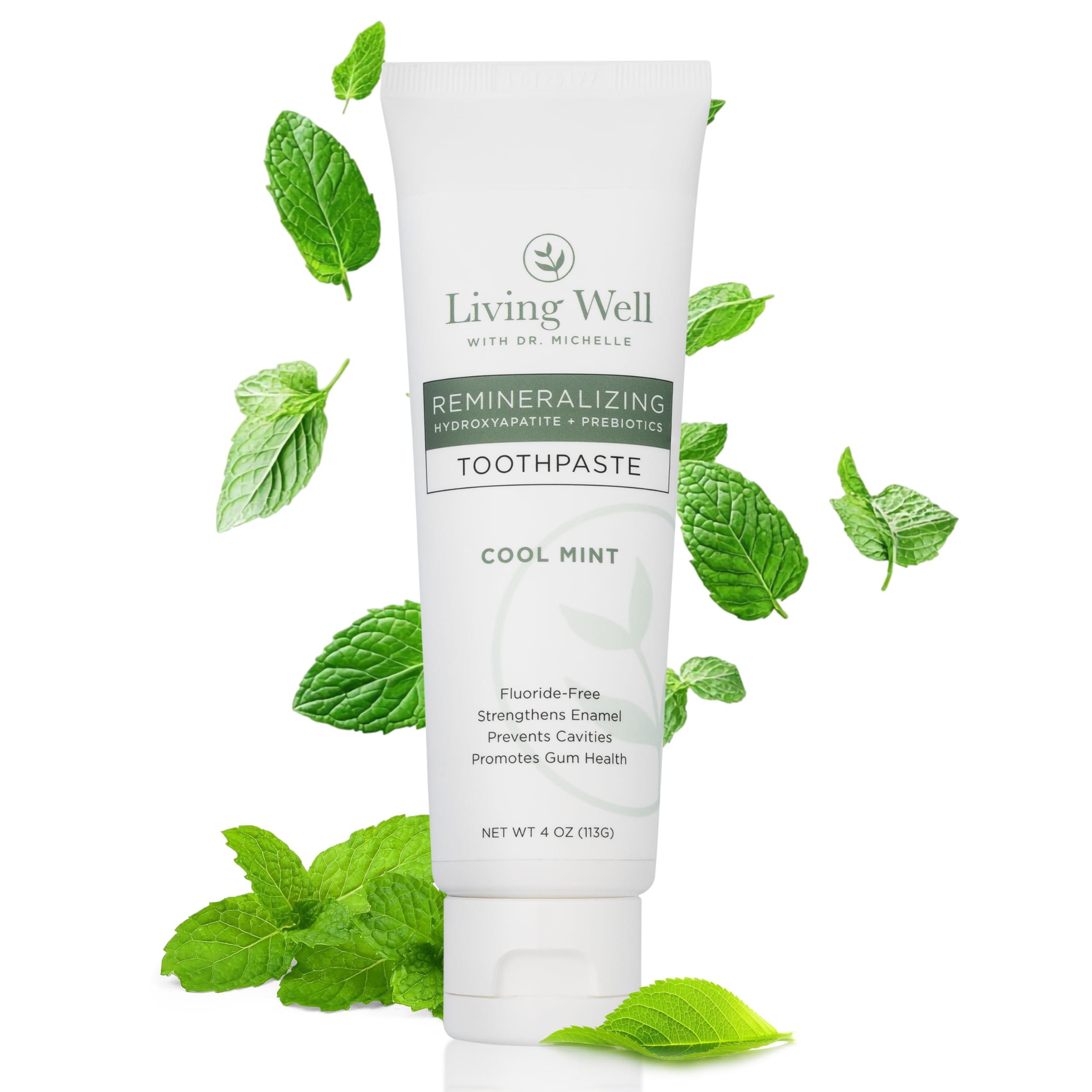 Hydroxyapatite Toothpaste – Fluoride-Free Remineralizing Formula with ...