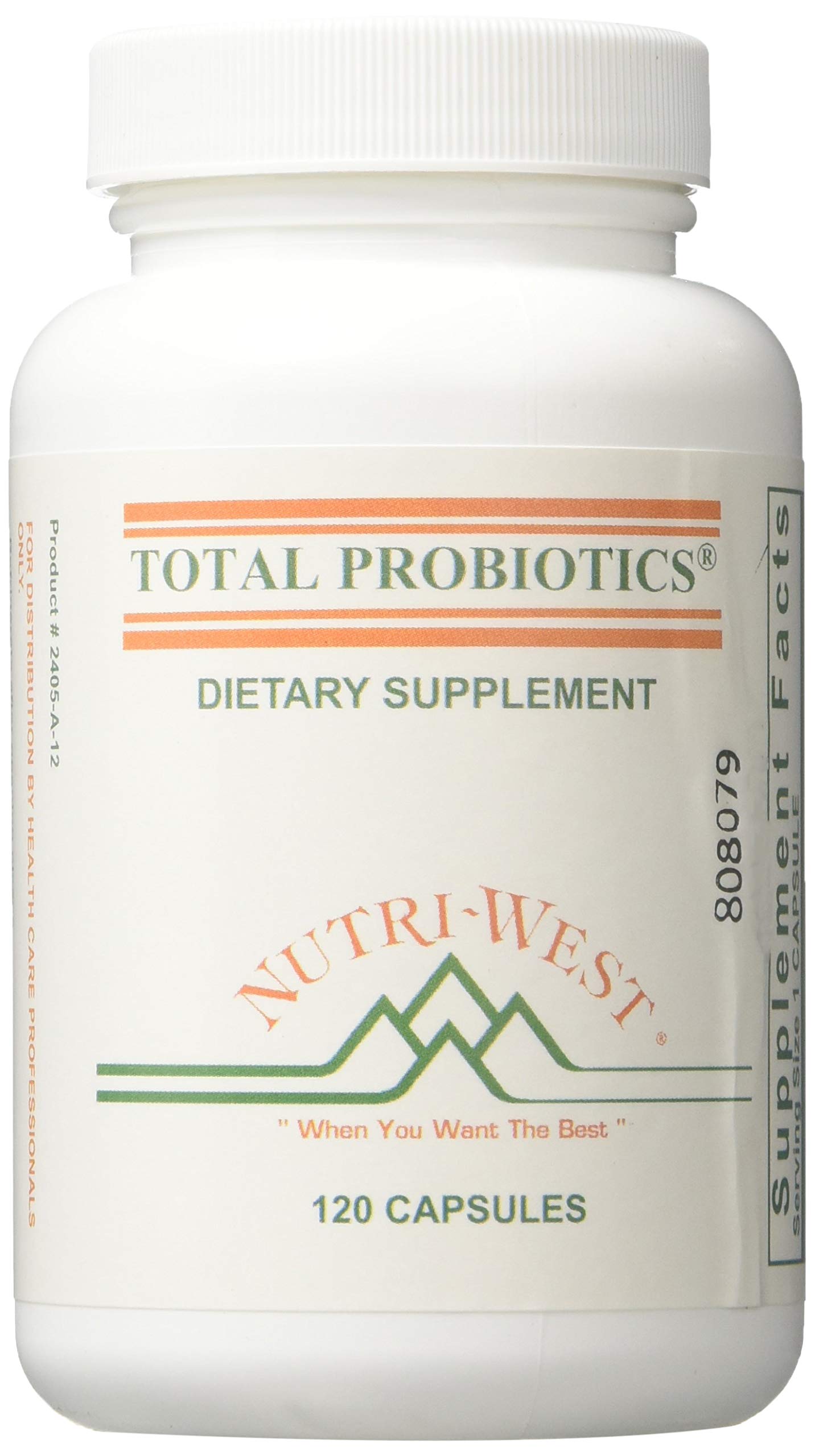 Nutri-West Total PROBIOTICS 120 – Probiotic Supplement – British Vita ...