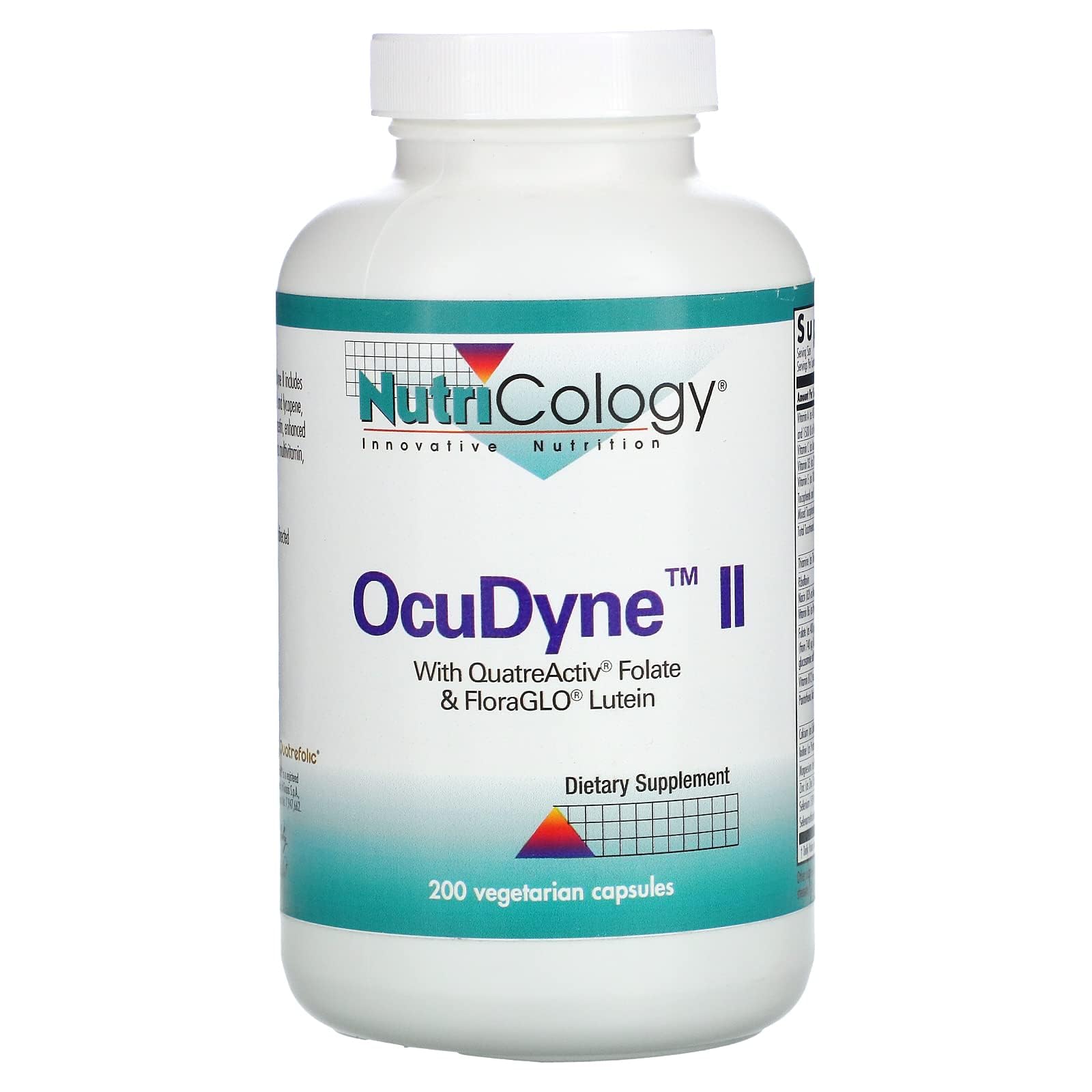 Nutricology Ocudyne II Vegicaps 200-Count – Multivitamin & Multiminera ...
