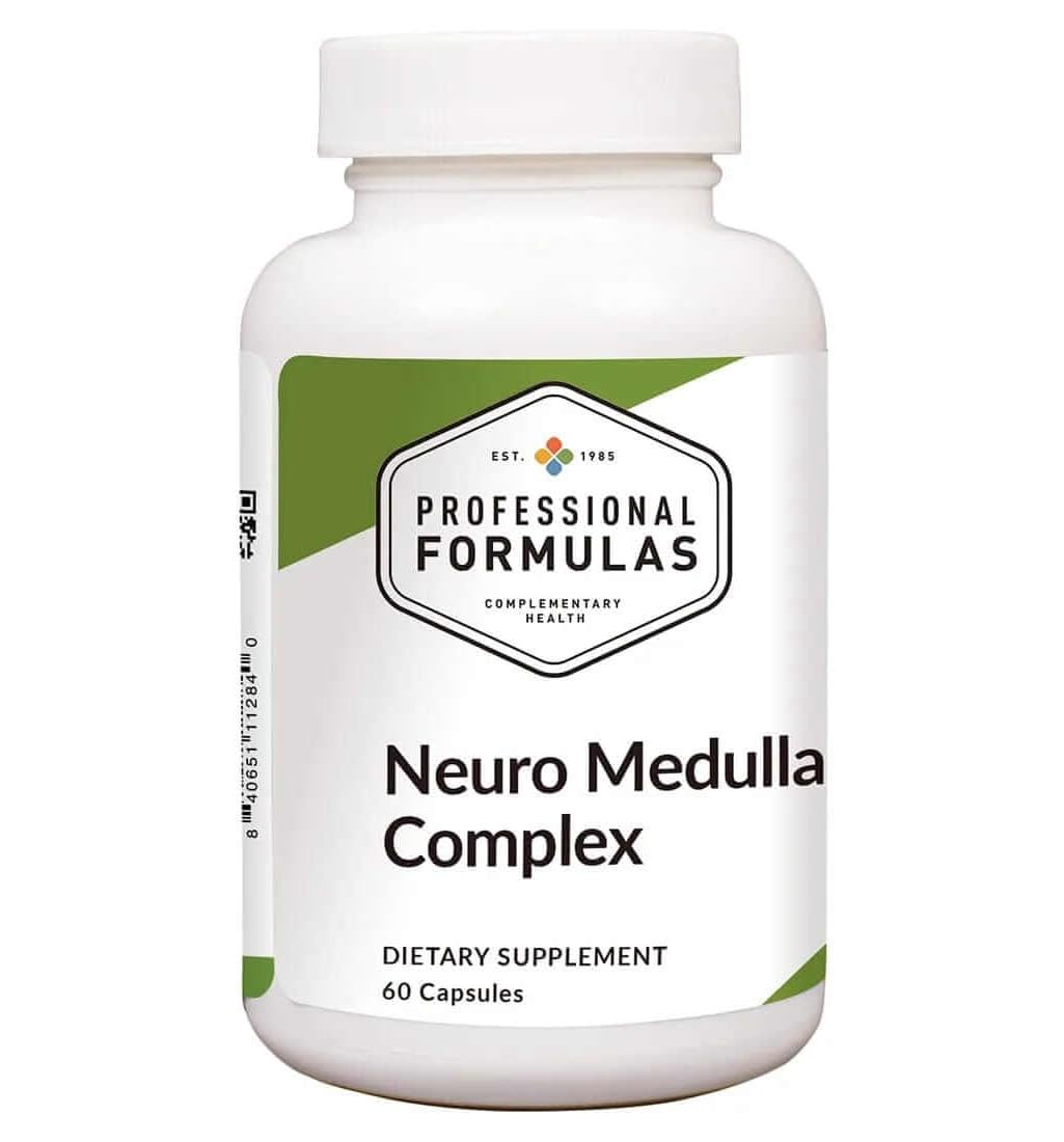 Professional Formulas Neuro Medulla Complex – 60 Capsule Dietary Suppl ...