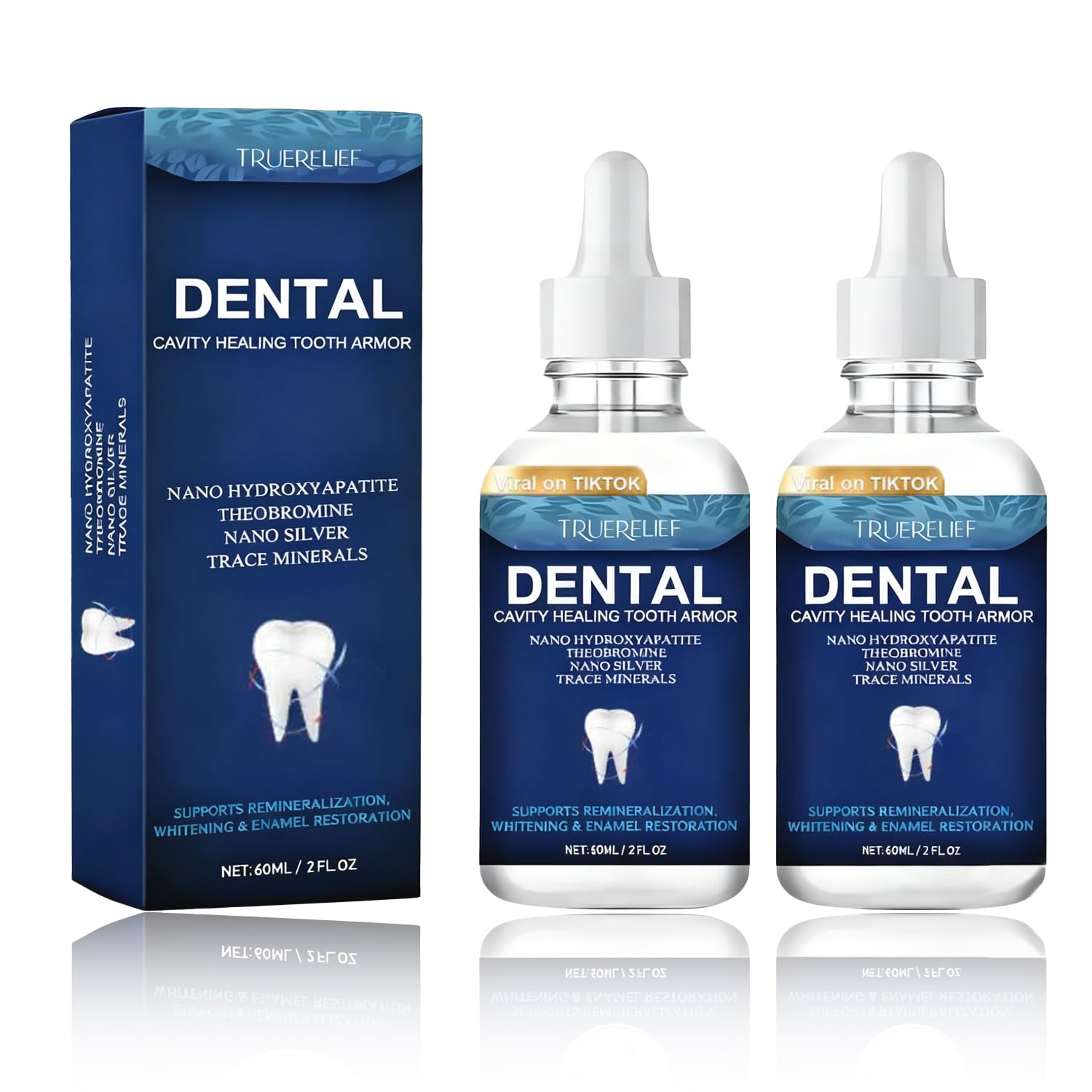 Cavity Healing Tooth Armor Liquid – Transparent Enamel Strengthening w ...