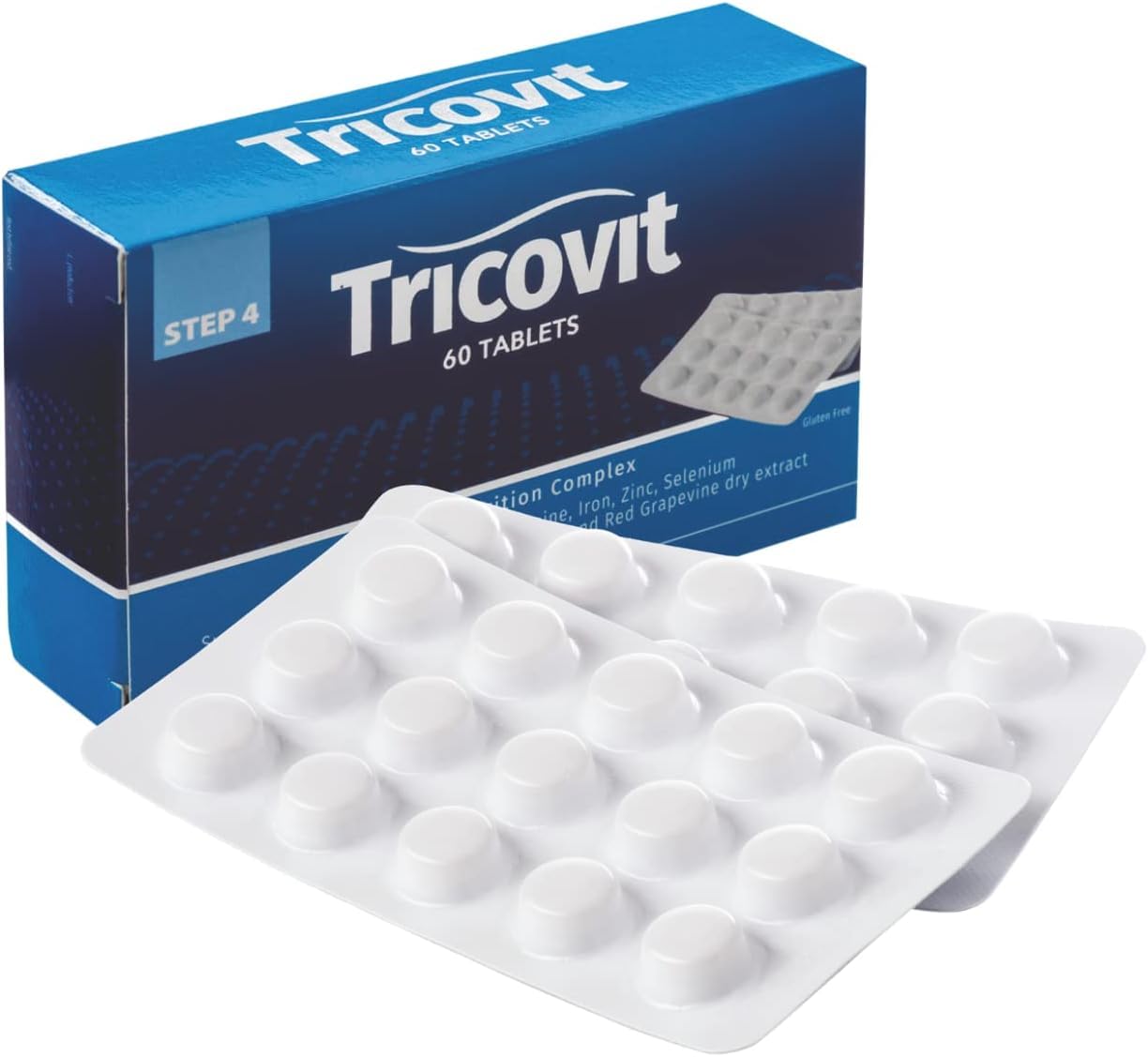 Tricovit Hair Growth Supplement | Nail & Hair Health Vitamins (60 tabl ...