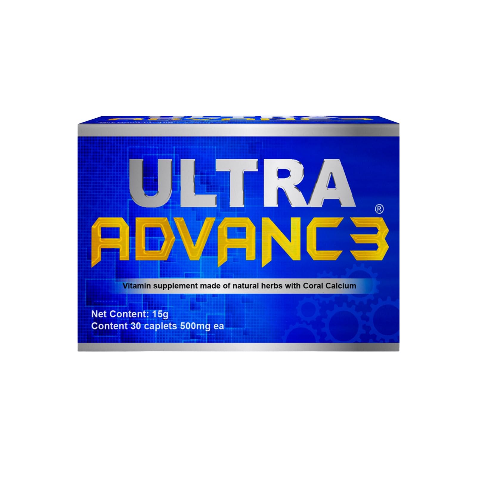 Ultra Advance 3 - Original Blue Herbal Capsules – British Vita ...