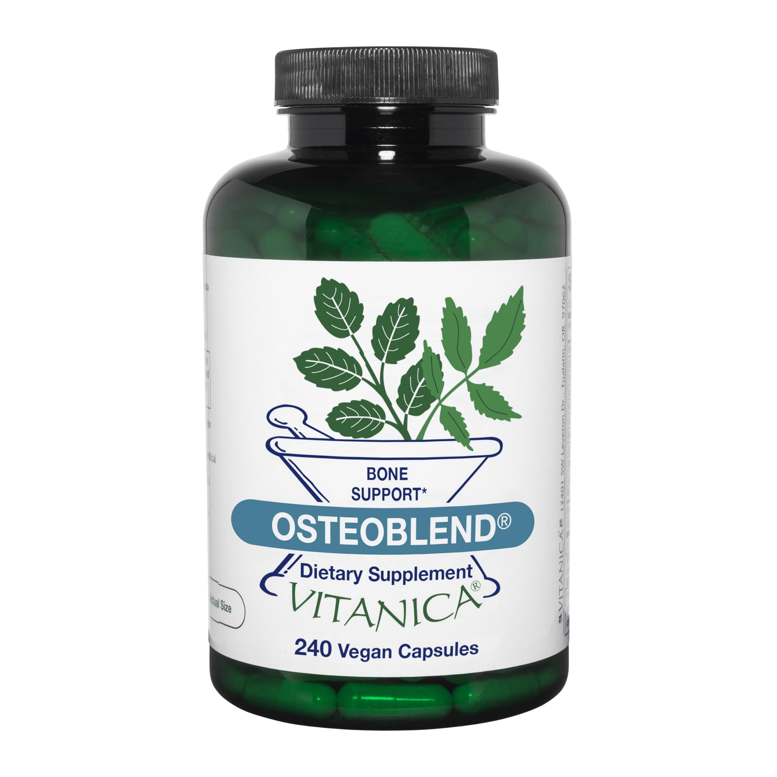 Vitanica OsteoBlend Bone Support – Vegan, 240 Capsules – British Vita ...